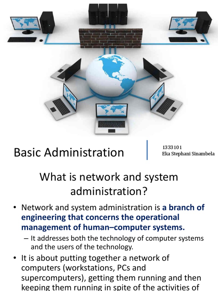 Basic Administration | PDF | System Administrator | Backup