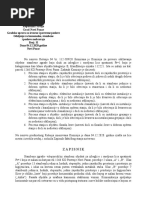 Izjava o Medjusobnoj Saglasnosti | PDF