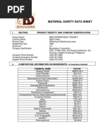 Vim Msds | PDF | Personal Protective Equipment | Water