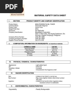 Msds Parfum Zara New | PDF | Firefighting | Perfume