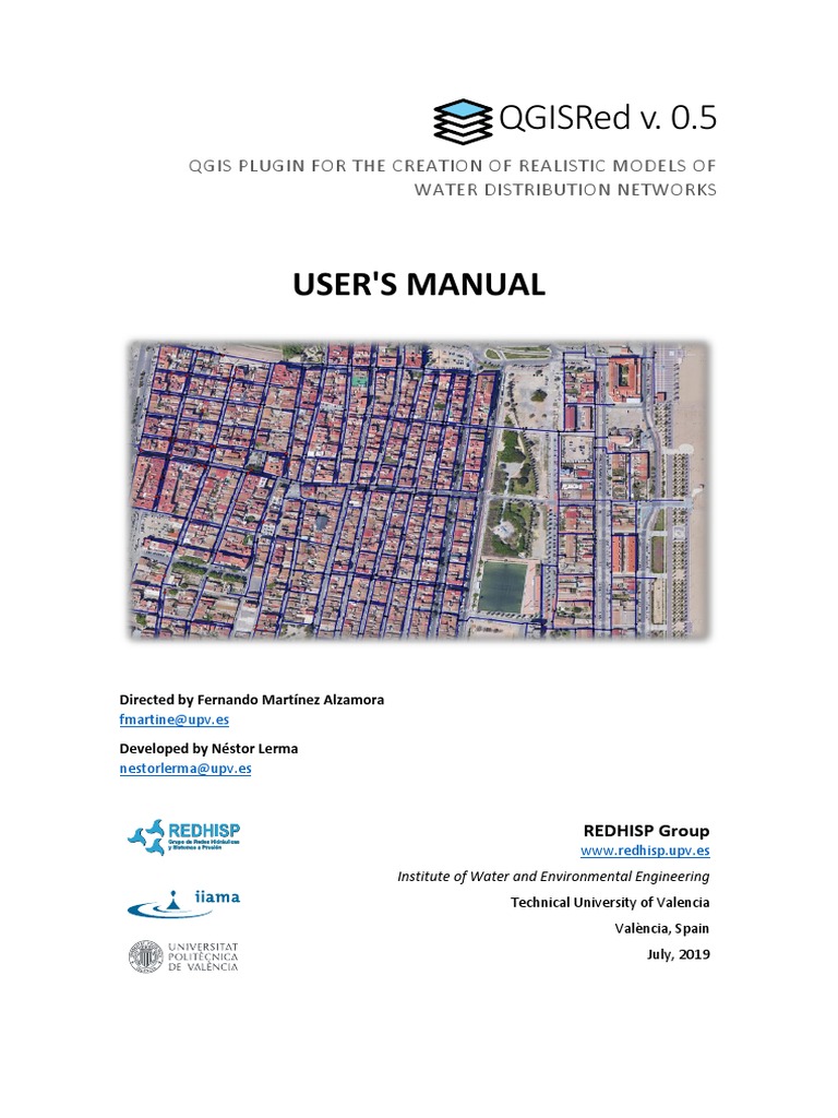 QGISRed Usermanual en | PDF | Directory (Computing) | Computer File