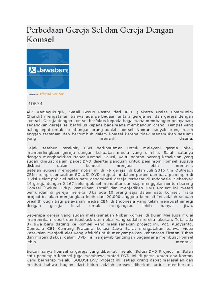 Memperkenalkan Solusi DVD untuk Meningkatkan Minat di Komsel | PDF