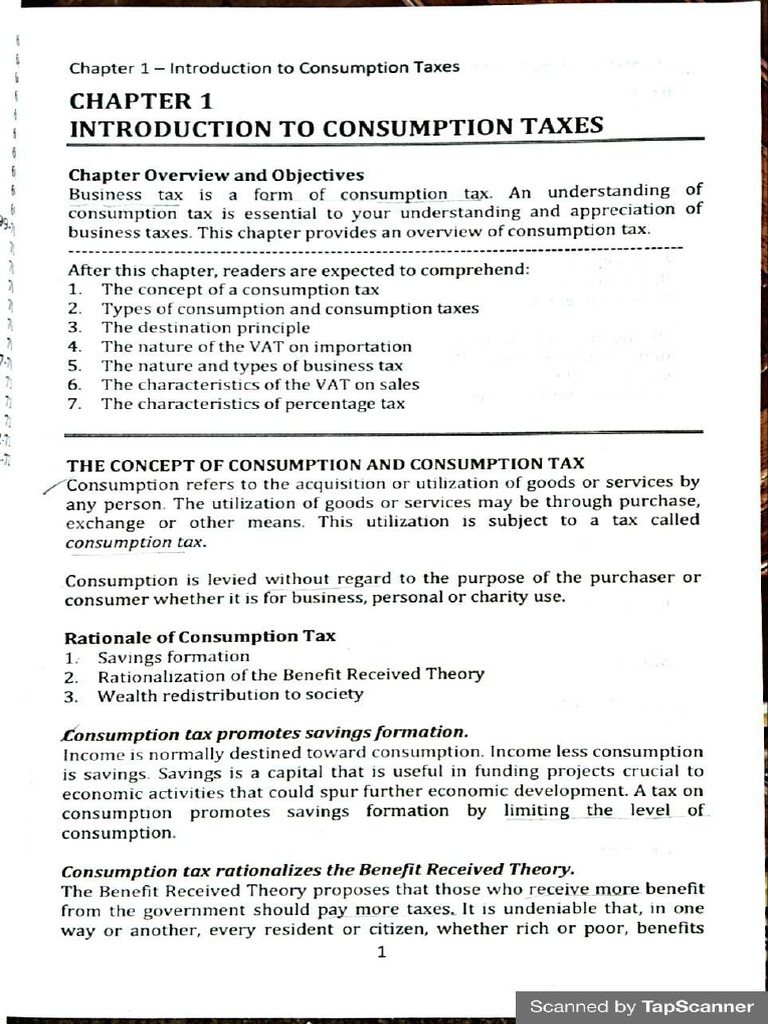 Chapter - 1 - BUSINESS TAX BANGGAWAN 2019 | PDF