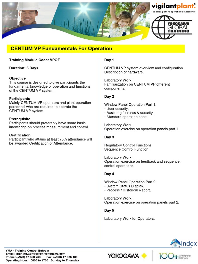 1.CENTUM VP Fundamentals For Operation | PDF | Business