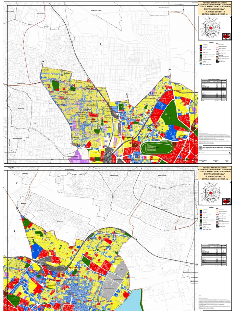 Existing Land Use Map Planning District: 1 | PDF