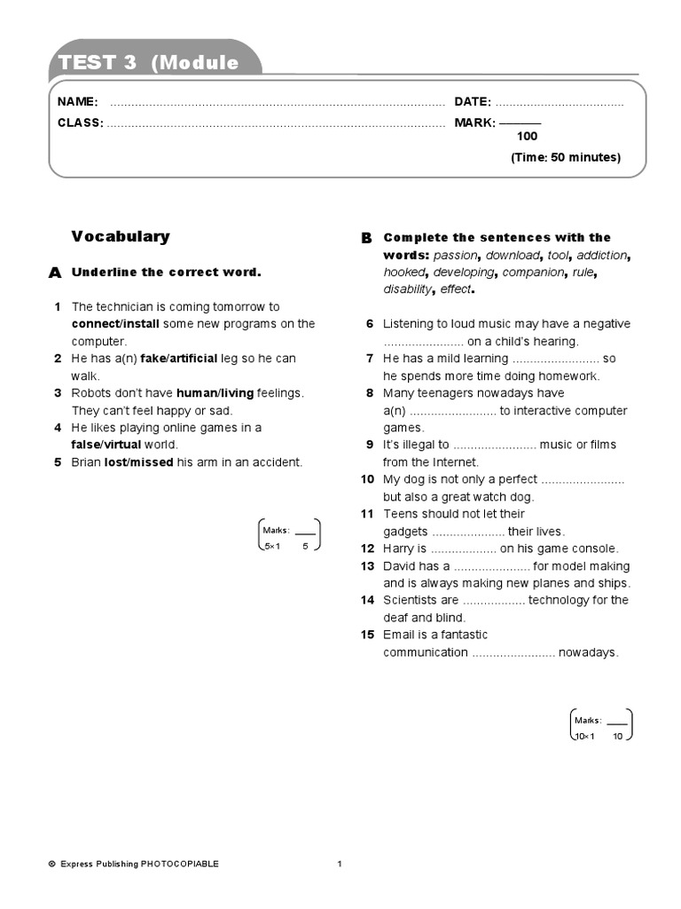 Spark 4 Test 3 | PDF | Computer Keyboard | Computing And Information ...