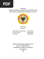 Standar Praktik Dalam Keperawatan Komunitas | PDF