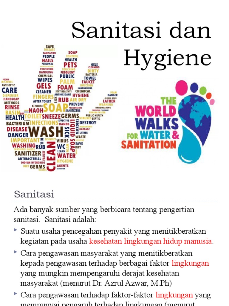 Pemahaman Sanitasi dan Hygiene | PDF | Kesehatan Holistik