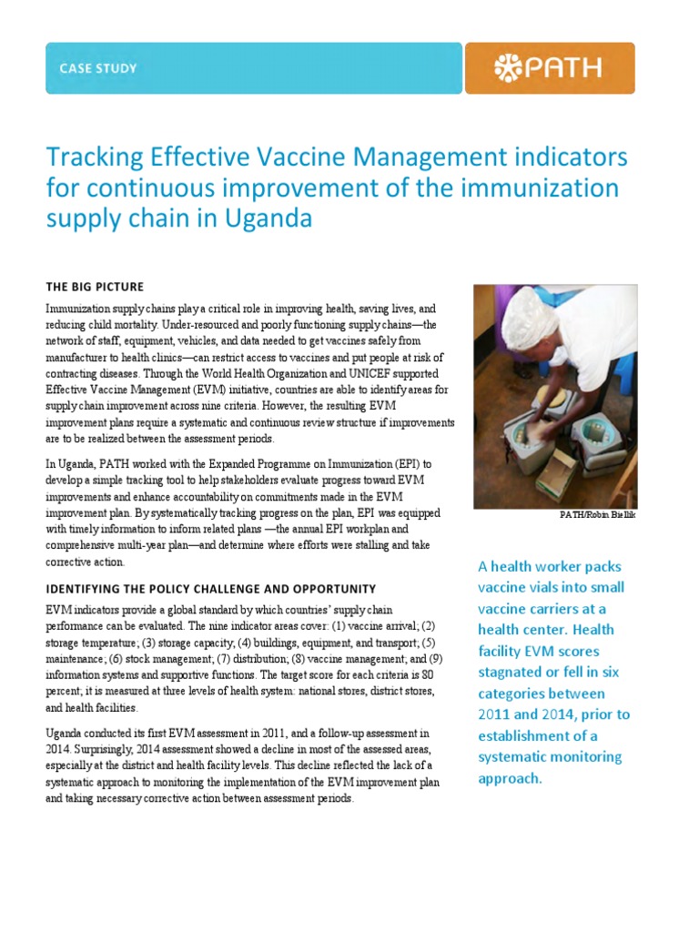 Tracking Indicators | PDF | Vaccines | Business