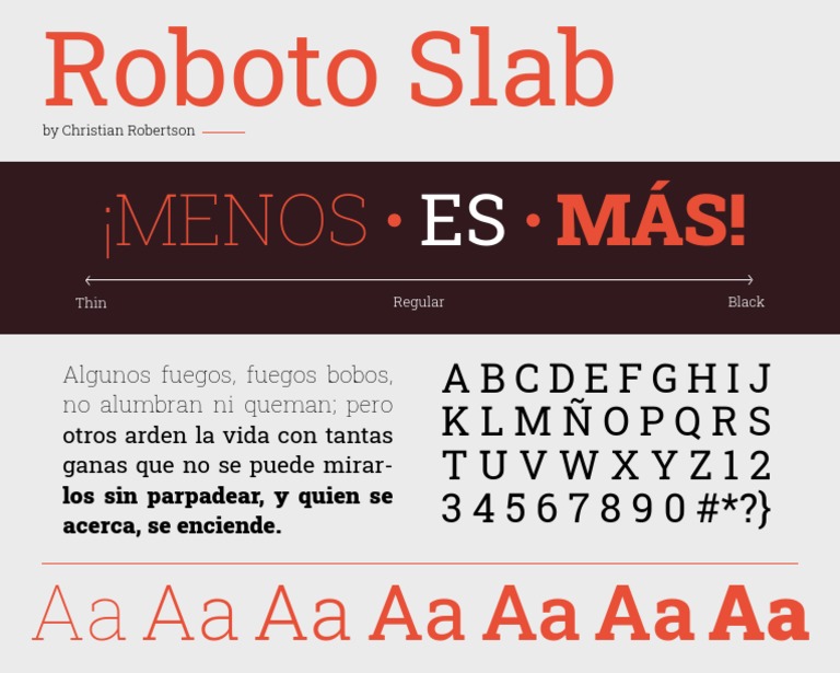 Roboto Slab | PDF