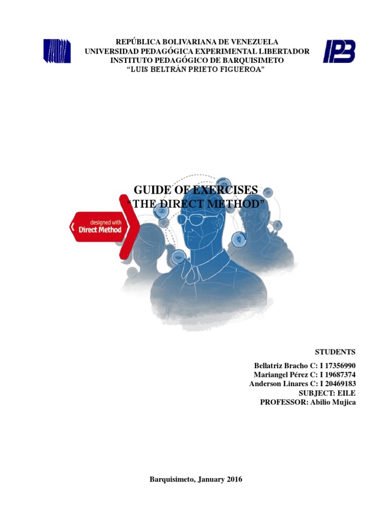 Guide of Exercises "The Direct Method" | PDF | Question | Second Language