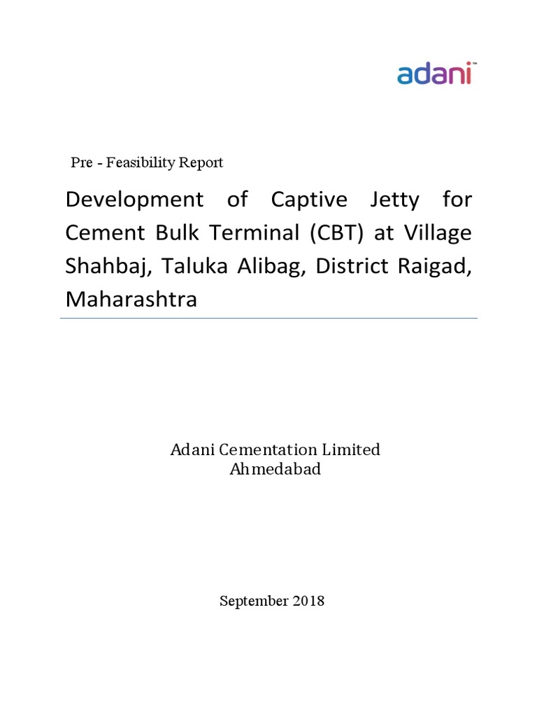 Captive Jetty | PDF | Tide | Waterway And Maritime