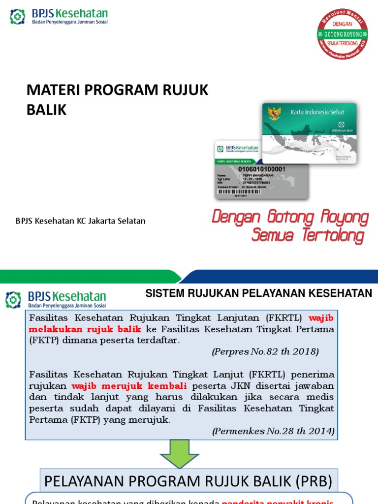 Materi Program Rujuk Balik | PDF | Pengembangan Diri