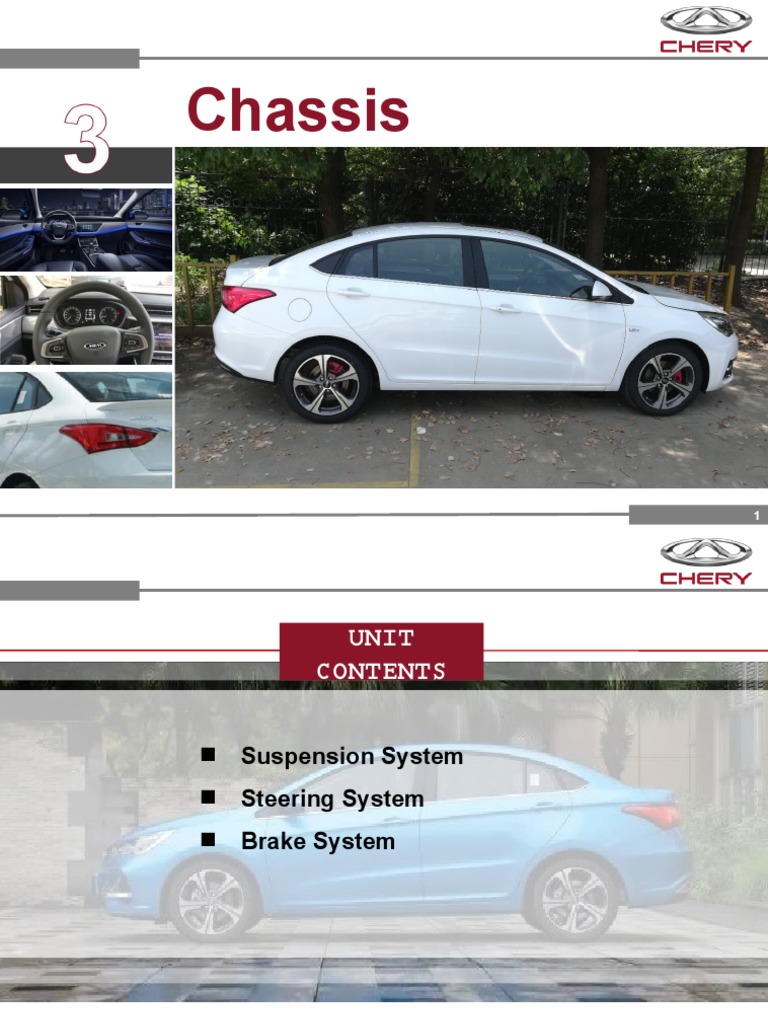 3 Chassis | PDF | Steering | Brake