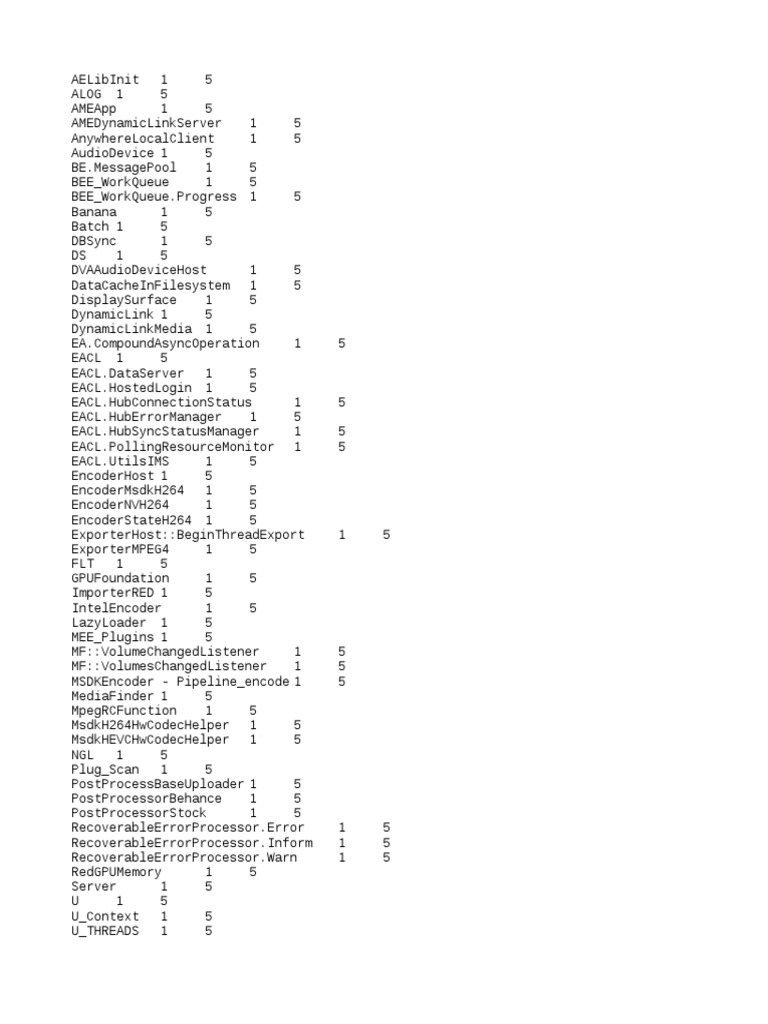 Trace Database | PDF | Computers
