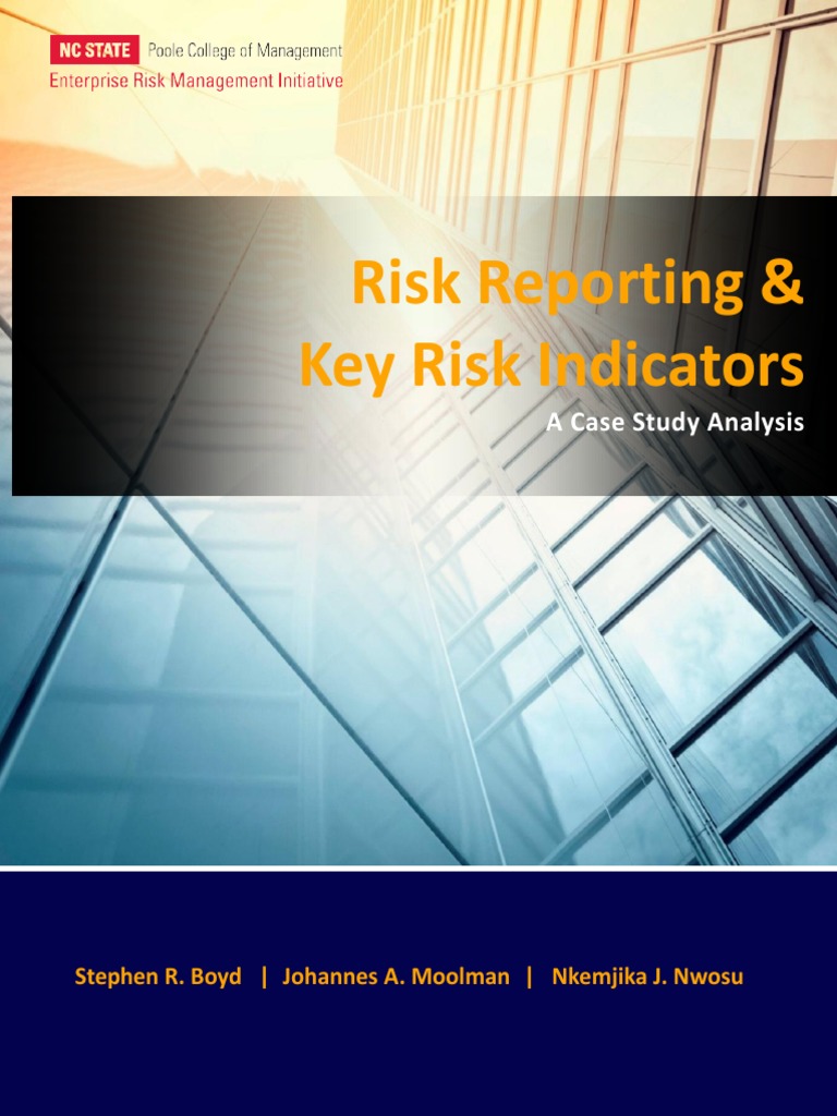 Risk Reporting & Key Risk Indicators: A Case Study Analysis | PDF ...