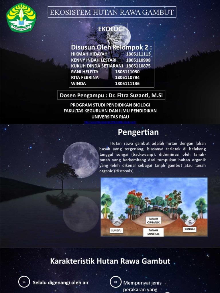 KLP 2 Ekosistem Hutan Rawa Gambut | PDF