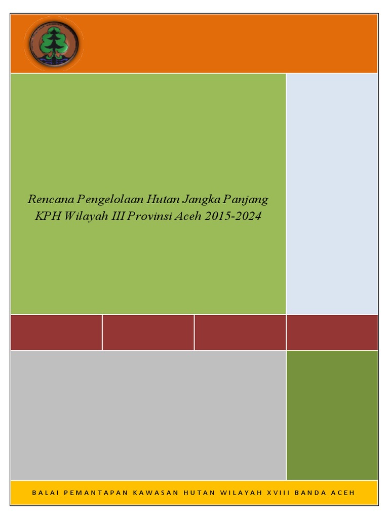 RPHJP KPH III Aceh | PDF