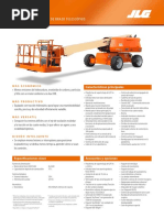 JLG 4069LE Ficha Tecnica | PDF | Bienes manufacturados | Vehículos