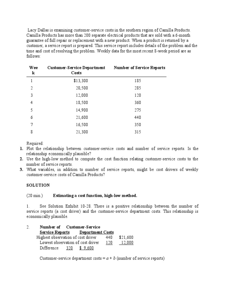 Lacy Dallas Is Examining Customer | PDF | Applied Mathematics ...