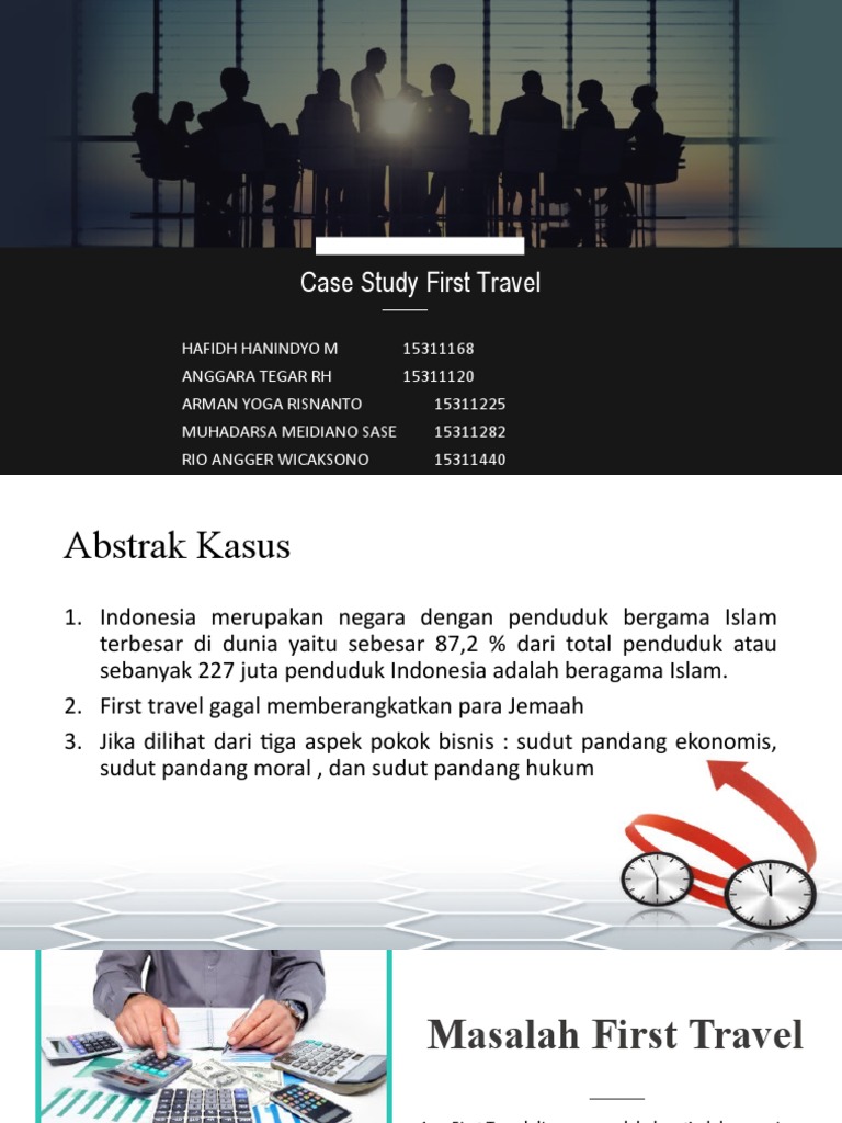 Case Study First Travel | PDF