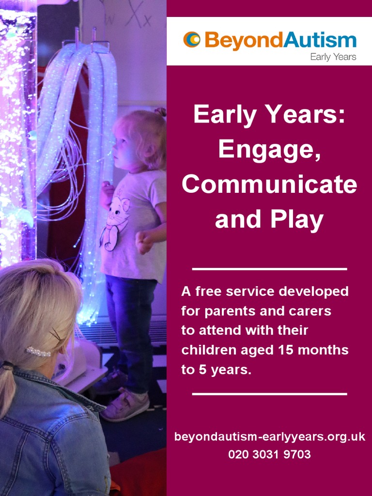 Early Years: Engage, Communicate and Play | PDF | Autism | Behaviorism