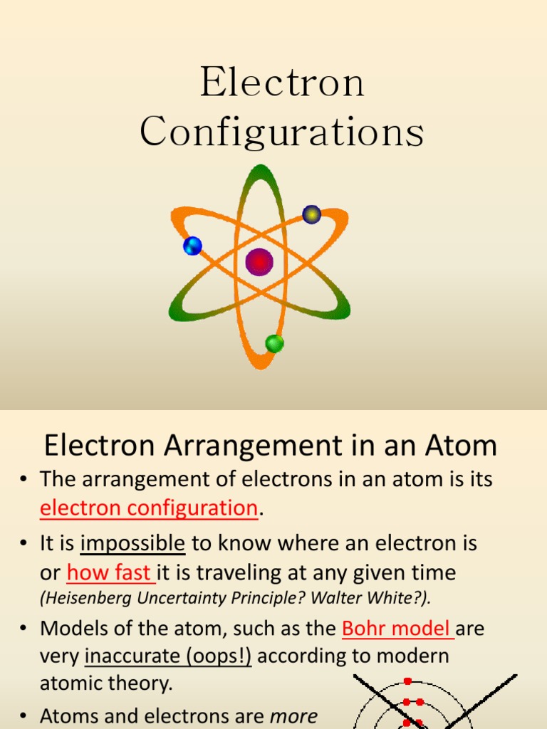 Understanding Electron Configurations | PDF | Electron Configuration | Atomic Orbital
