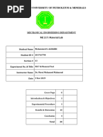 Compression Test Lab Report | PDF | Strength Of Materials | Young's Modulus