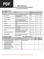 Risk Assessment (Welding) v01 | PDF | Welding | Construction