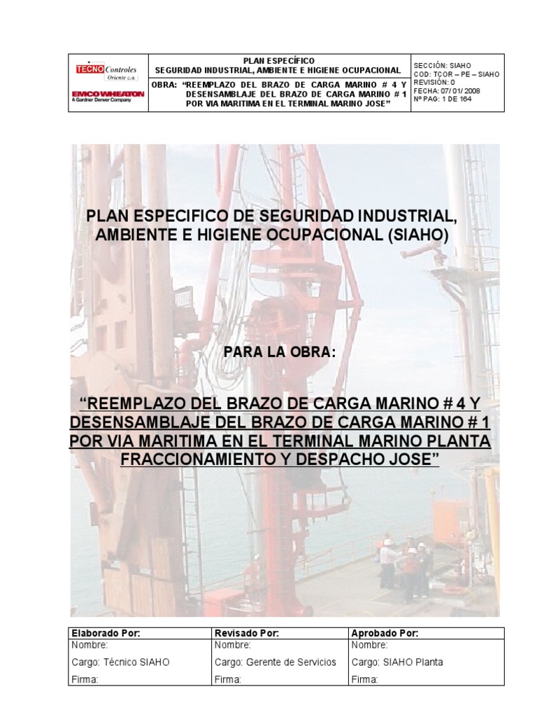 Plan Sha | PDF | Seguridad y salud ocupacional | Ambulancia