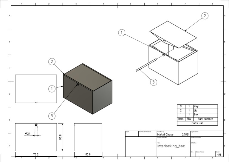 Interlocking Box v2 | PDF