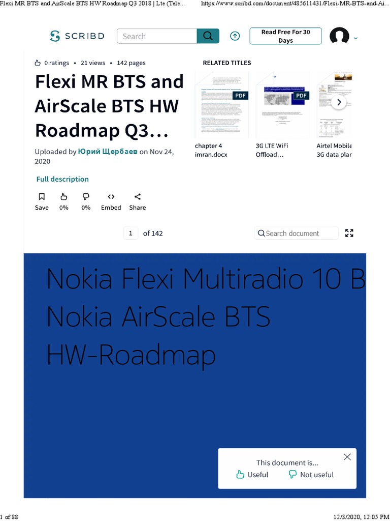 Nokia Airscale | PDF | Telecommunications Engineering | Physical Layer ...