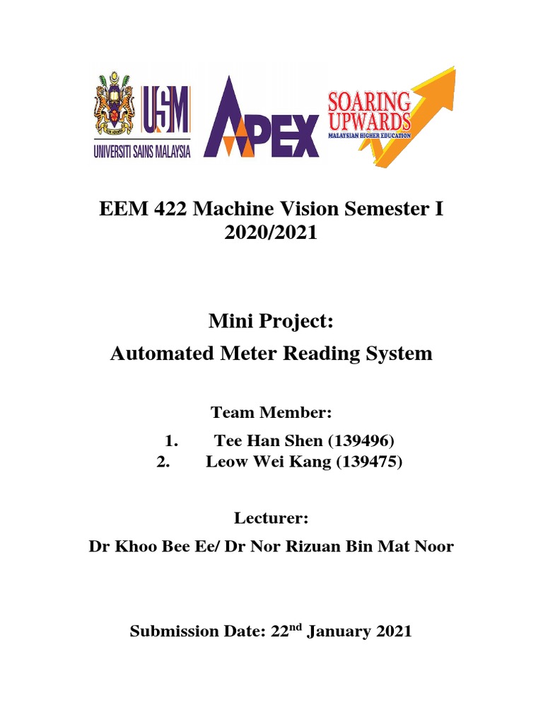 Automated Meter Reading Vision System | PDF | Computer Vision | Algorithms