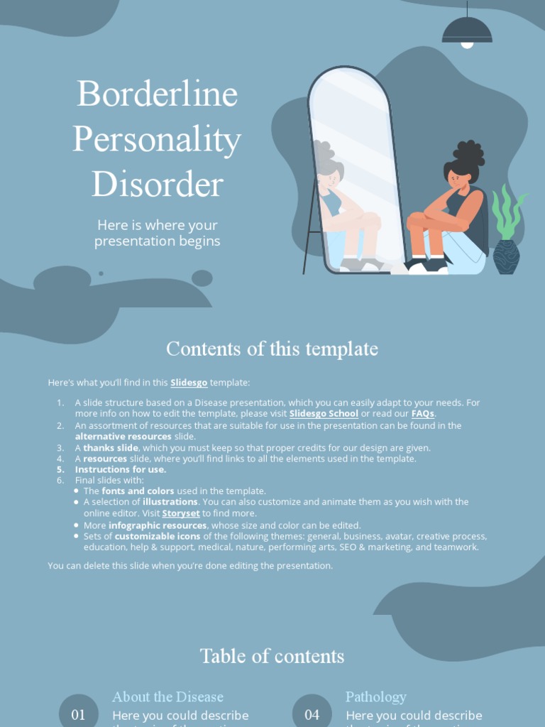 Borderline Personality Disorder by Slidesgo | PDF | Planets | Solar System