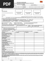 Form-10 Applicaton For Change of Nomination | PDF