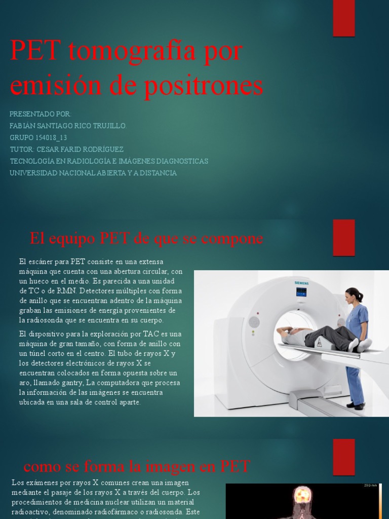 Tomografia Por Emision de Positrones - Ovi | PDF | Tomografía de emisión de positrones | Ct Scan