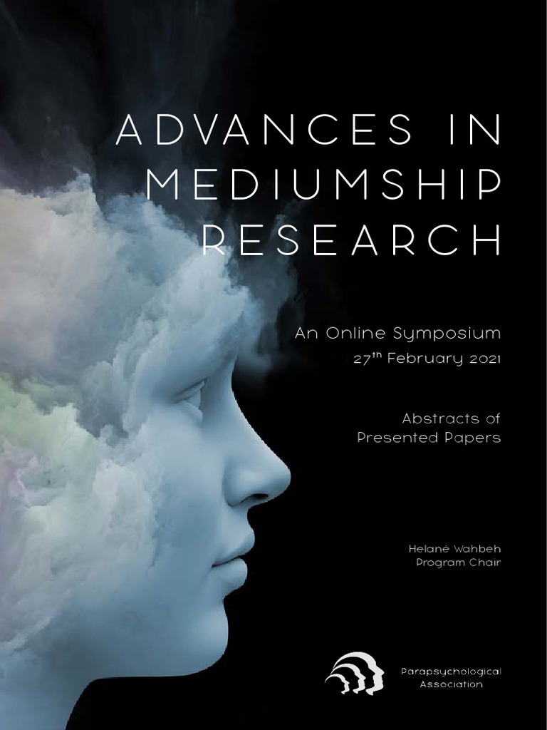 Advances in Mediumship Research Symposium | PDF | Mediumship ...