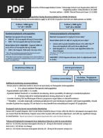 (ASRA) Guidelines Neuraxial and Anticoagulation | PDF