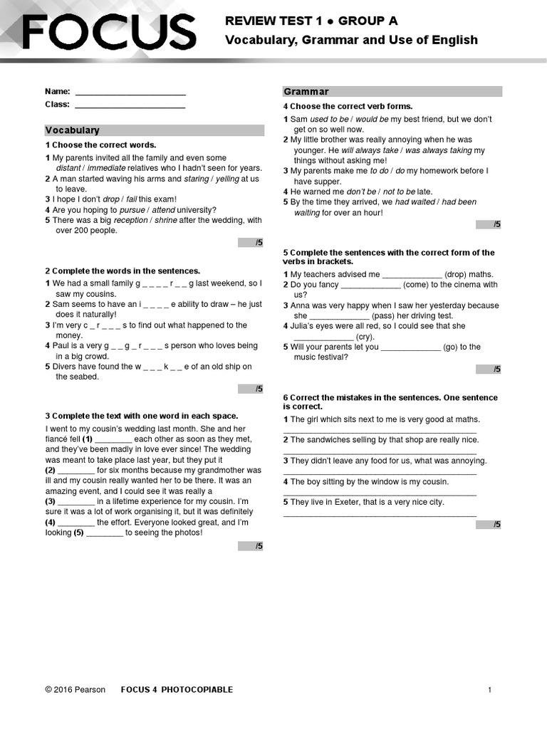 Grammar: Distant / Immediate Relatives Who I Hadn't Seen For Years | PDF