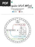 Irregular Verbs Wheel | PDF | Syntax | Linguistics