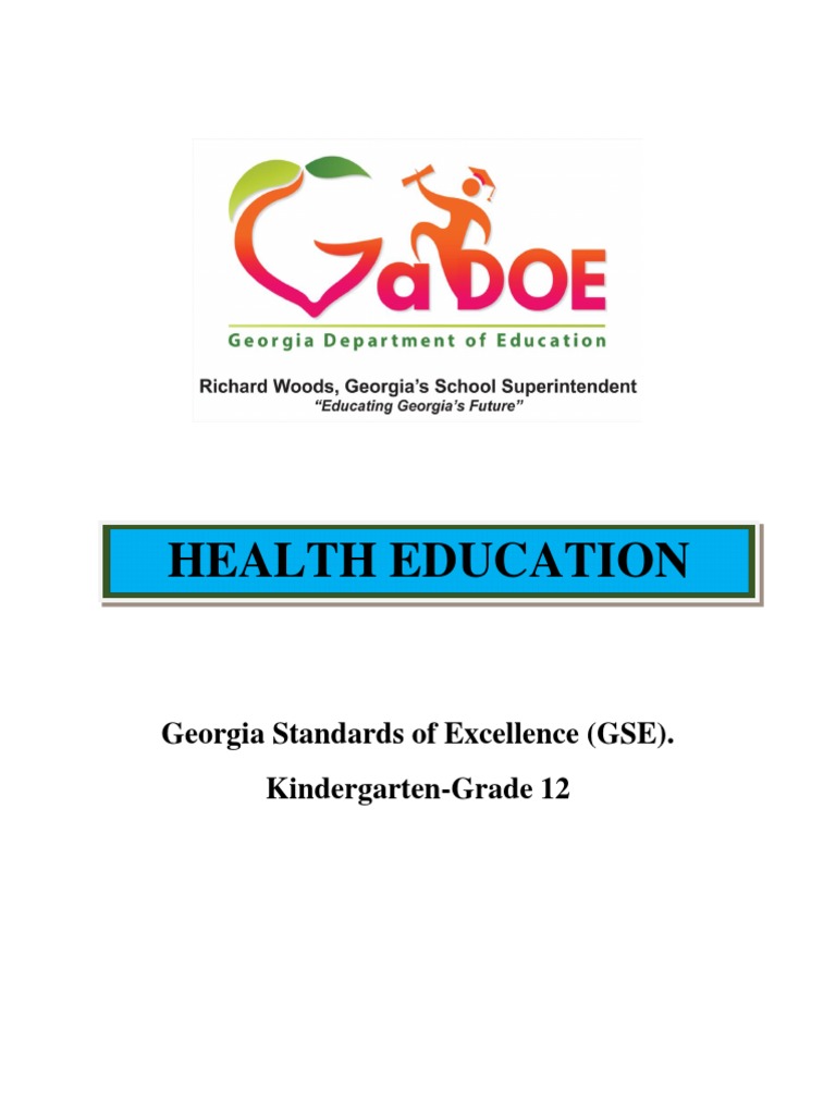 Georgia Health Education Standards | PDF | Sex Education | Physical ...