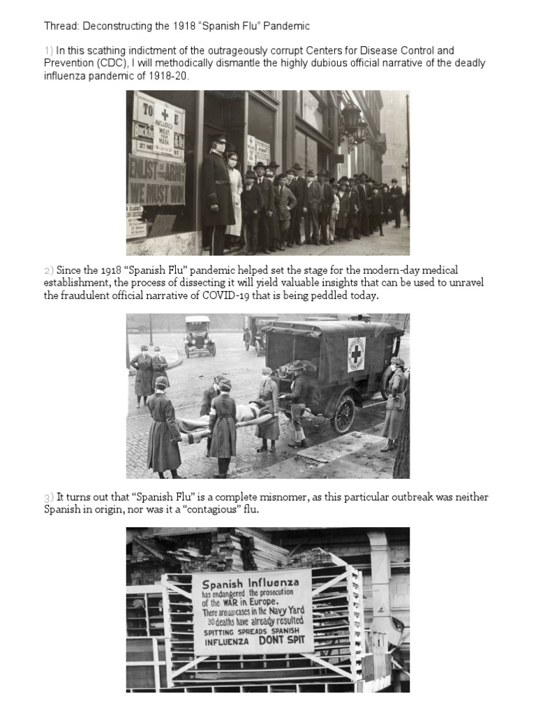Debunking the 1918 Spanish Flu Myth | PDF | Influenza Pandemic | Influenza