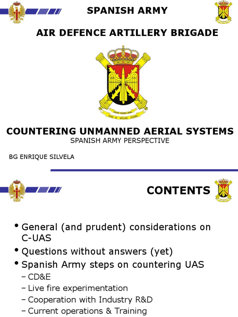 Spanish Army Perspective: BG Enrique Silvela | PDF | Technology ...