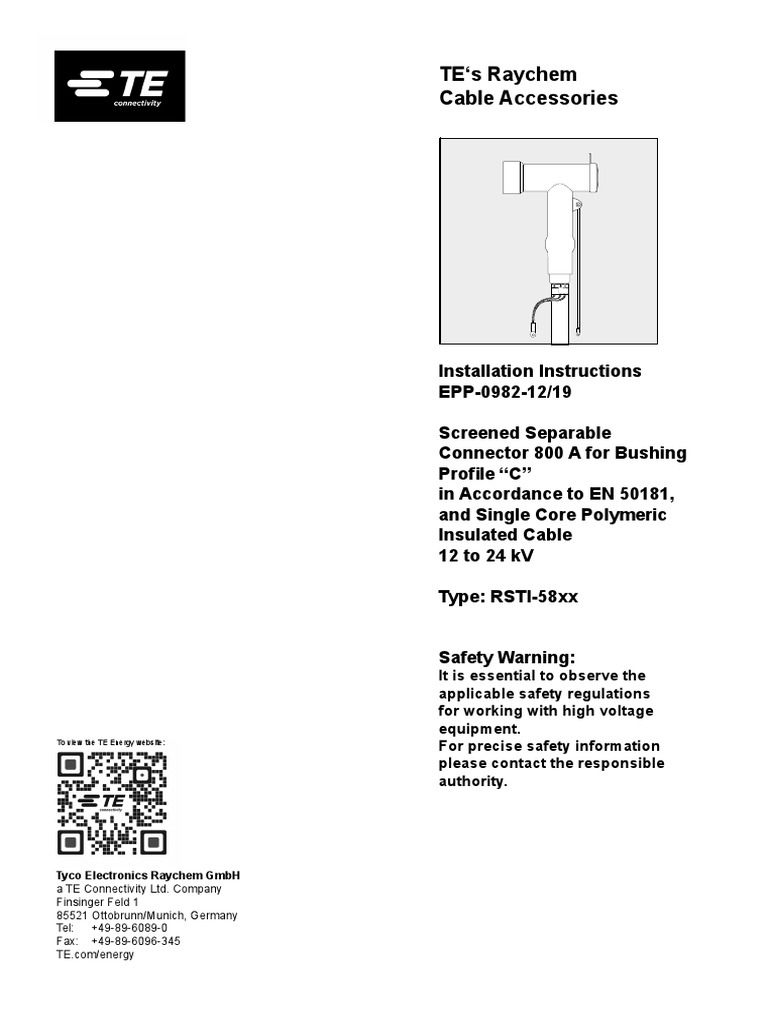 Raychem - RSTI Instalación | Download Free PDF | Electrical Connector ...