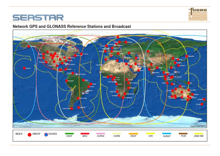 Network GPS and GLONASS Reference Stations and Broadcast: September ...