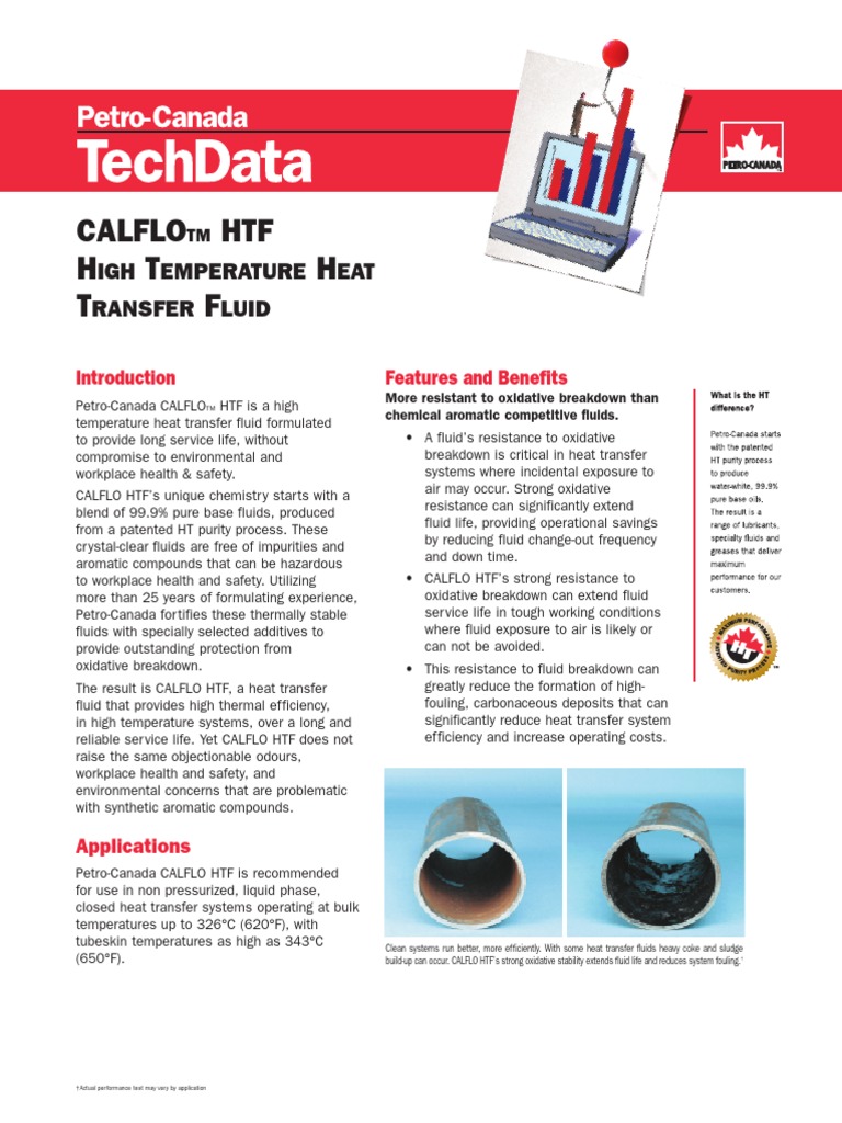 CALFLO HTF: High Temp Heat Transfer Fluid | PDF | Viscosity | Heat Transfer