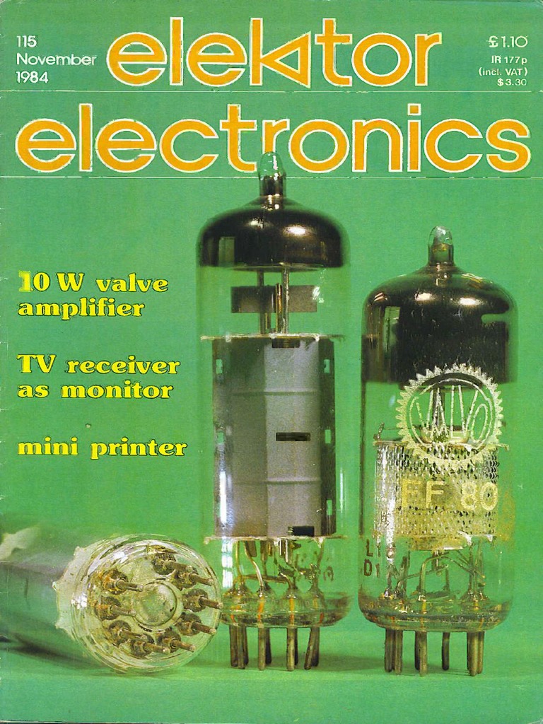Elektor 1984 11 | PDF | Computer Architecture | Computer Hardware
