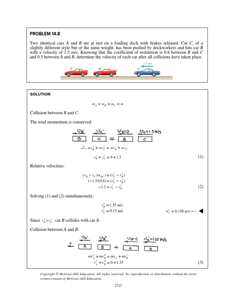 Homework 4 | PDF | Collision | Classical Mechanics