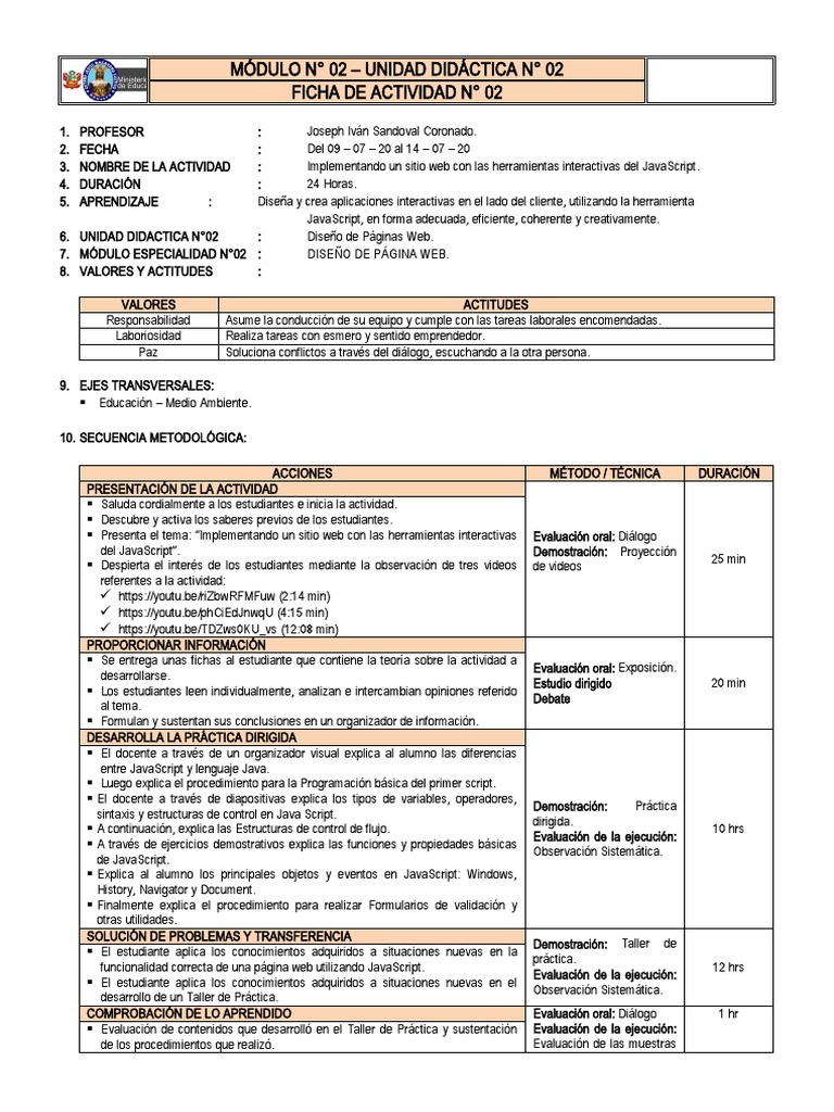 Actividad 2 | PDF | Script Java | Lenguaje de programación