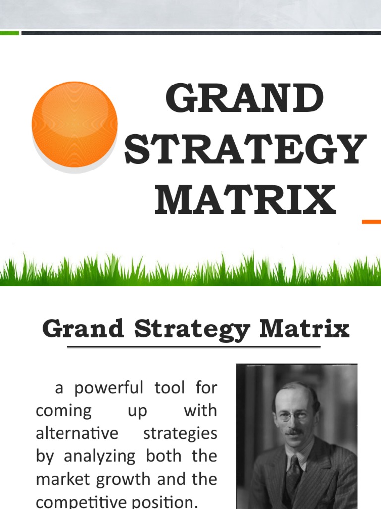 Grand Strategy Matrix | Download Free PDF | Cartesian Coordinate System ...